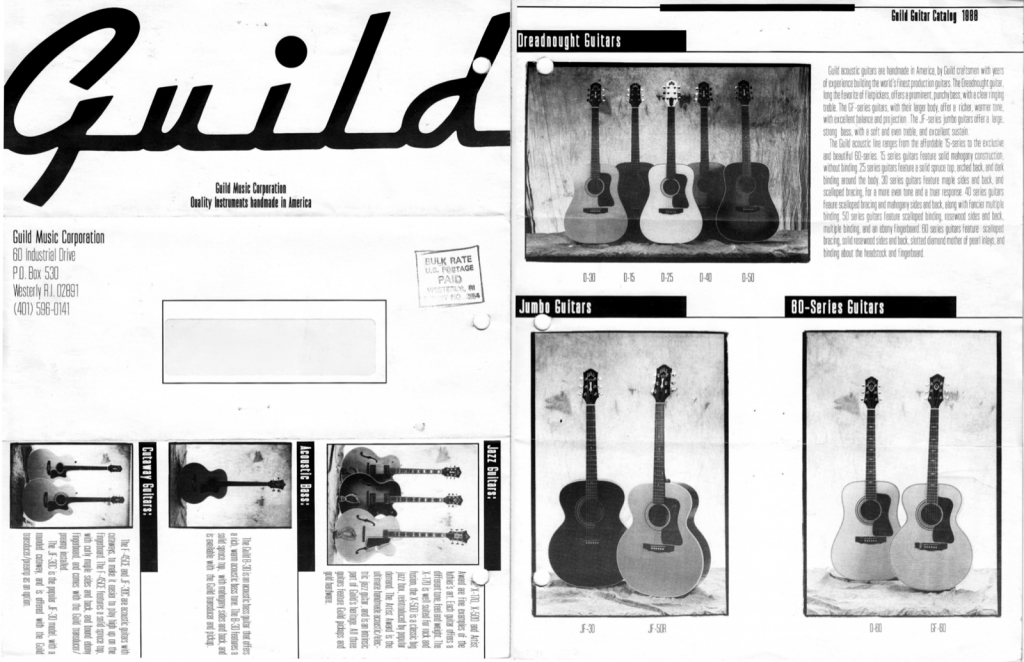 Guild Guitar Catalog - 1988 | GAD's Ramblings