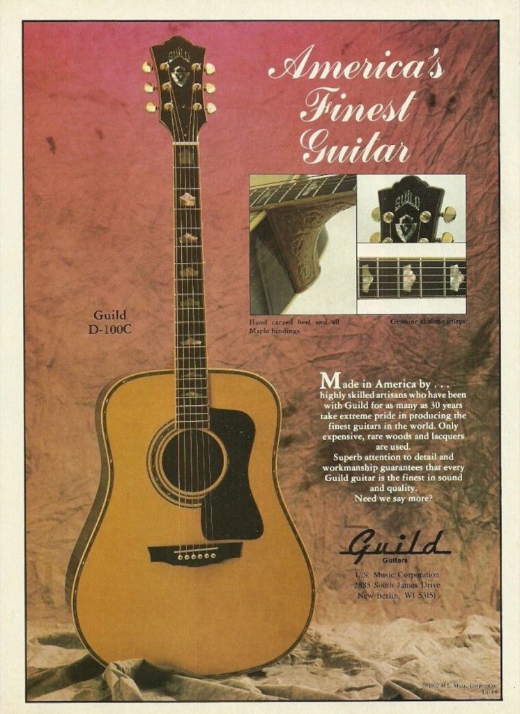 Guild Guitar Ads, Flyers, etc. | GAD's Ramblings