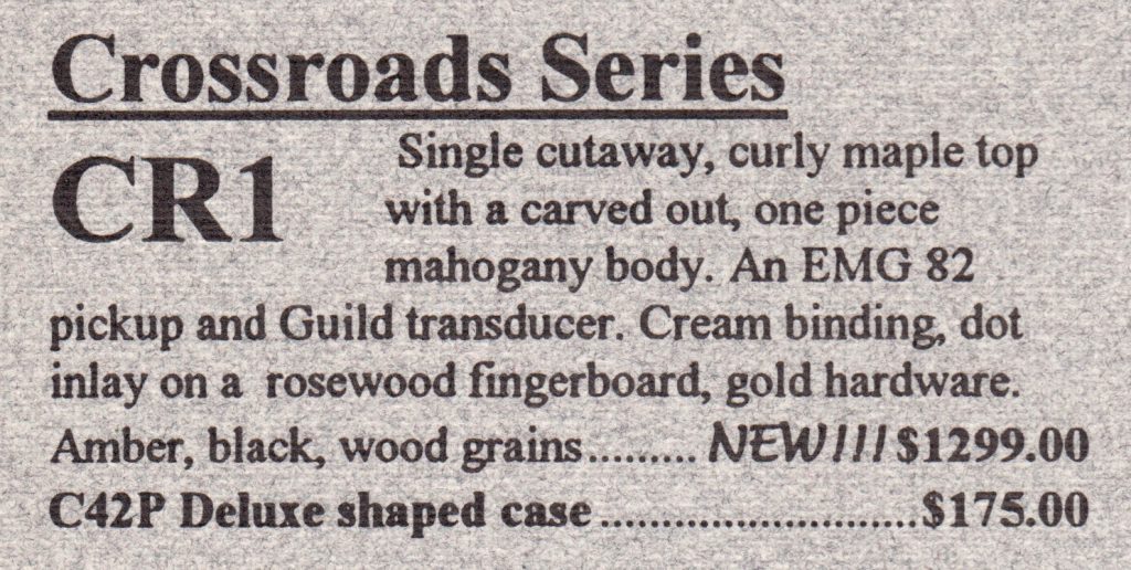 Guild Crossroads CR01 | GAD's Ramblings